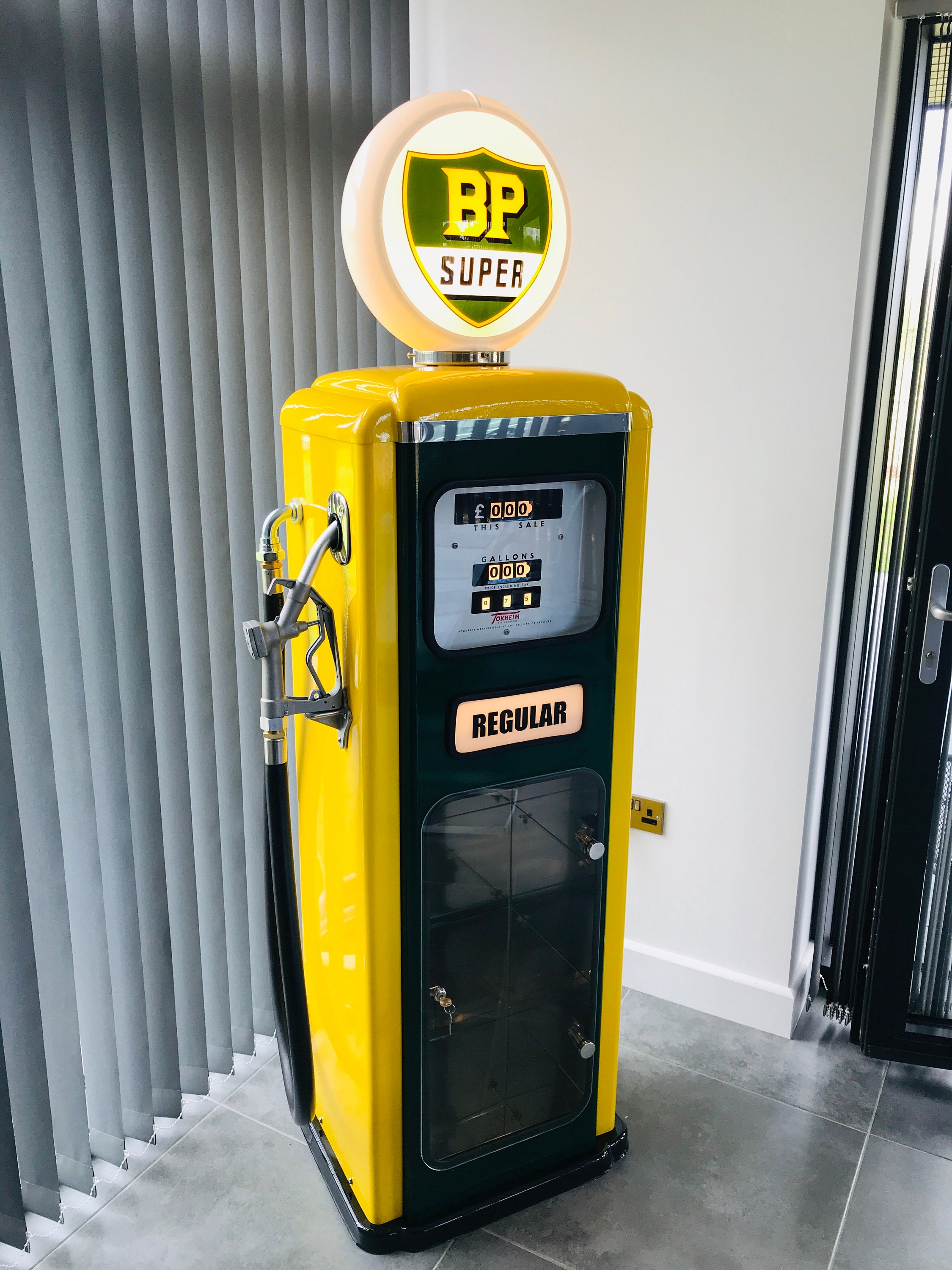 Vintage BP Petrol Pump: Choose Your Setup (plain, Fridge, Toolbox, Display or Cooler) - Etsy