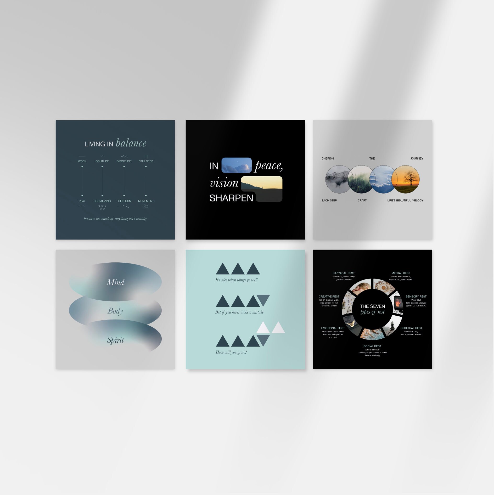 Wellbeing Coach Aesthetic Social Media Template, Health Coach, Life ...