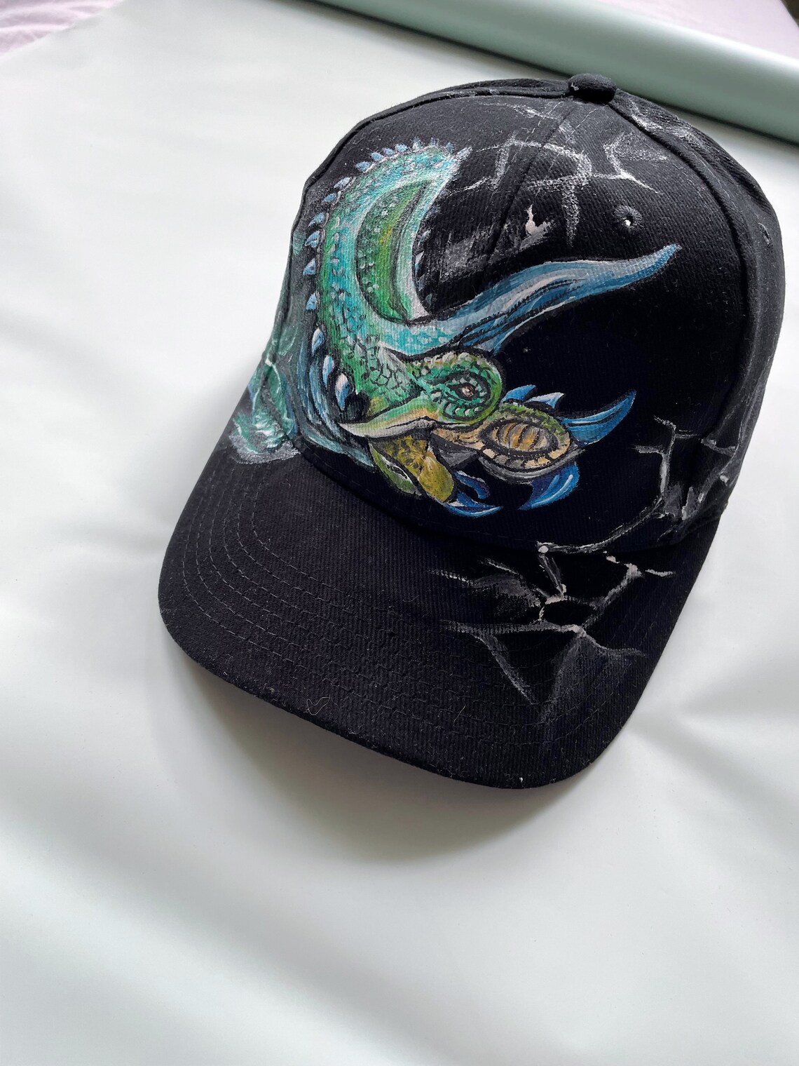 Custom Painting Baseball Cap, Wash Cotton Hat, Idividual Design Denim ...