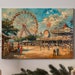 STALKER 2: Pripyat Ferris Wheel Canvas Art, Wall Decor Heart of Chornobyl Game, Abandoned City ...