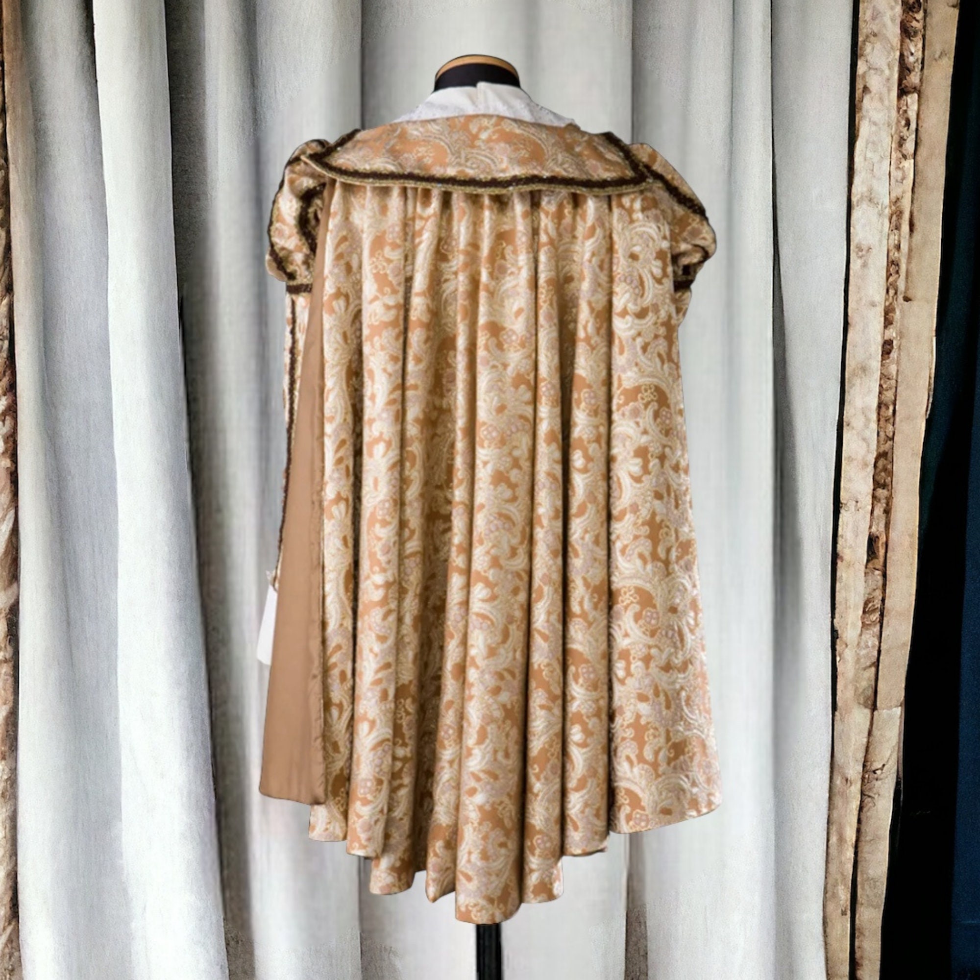 Elizabethan Tudor King Cosplay Costume, Medieval Royalty Nobleman ...