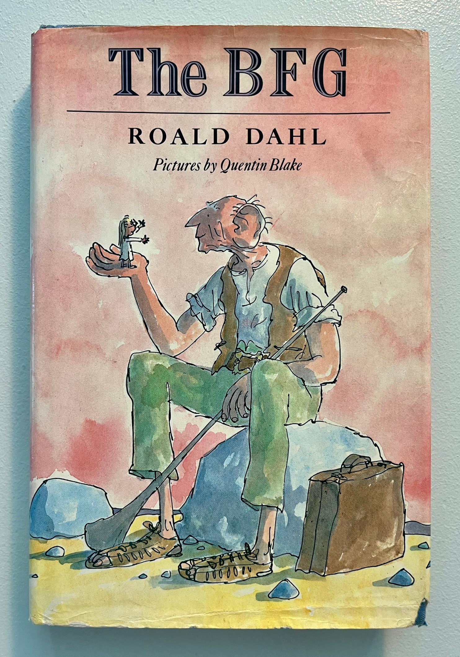 The BFG, Roald Dahl First American Edition, 1982 Original Dust Jacket ...