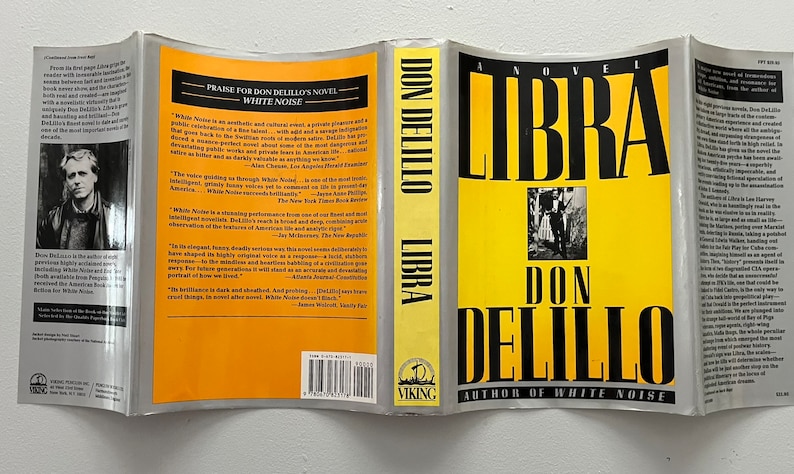 Libra by Don Delillo, First Edition, 1988, Viking Press - Etsy