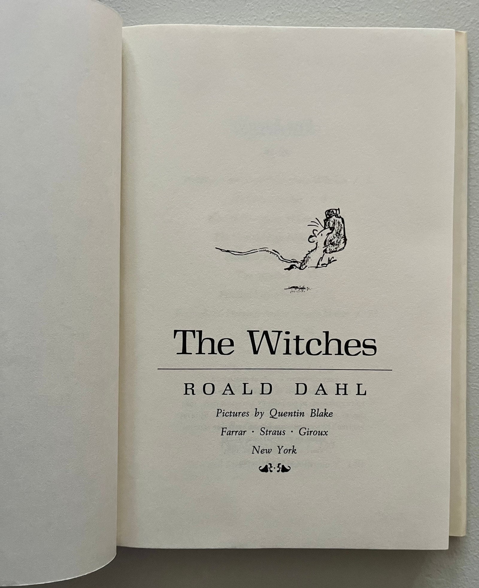 The Witches, Roald Dahl First American Edition, 1983, Original Dust ...