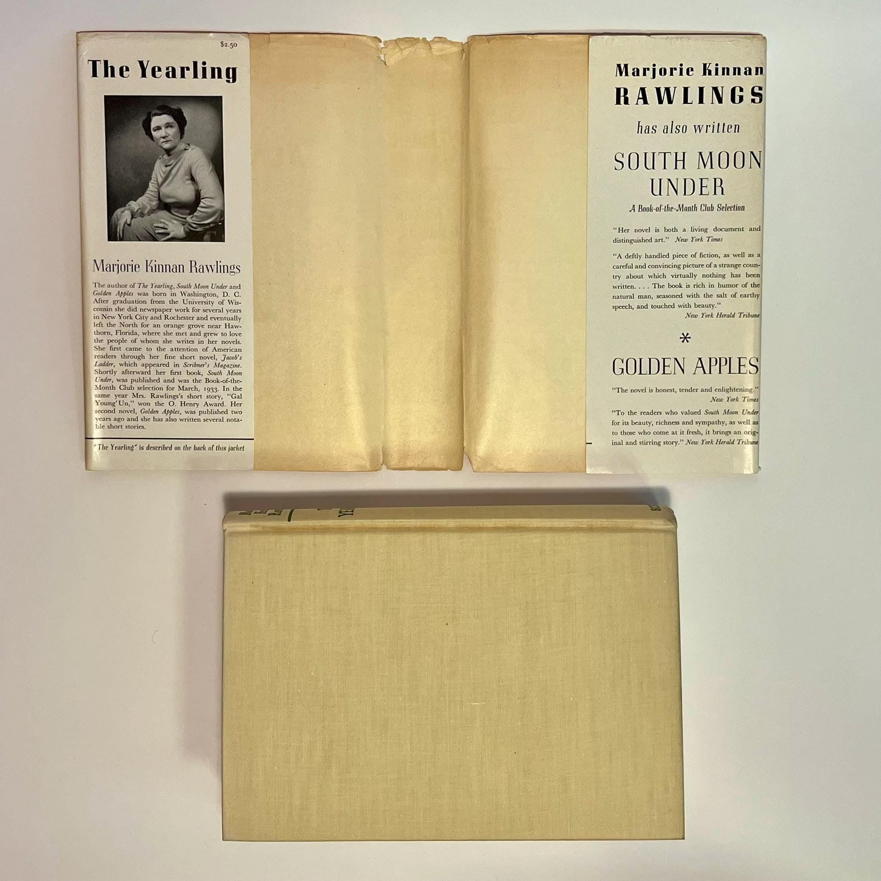 The Yearling, Marjorie Kinnan Rawlings - First Edition, 1st Printing ...