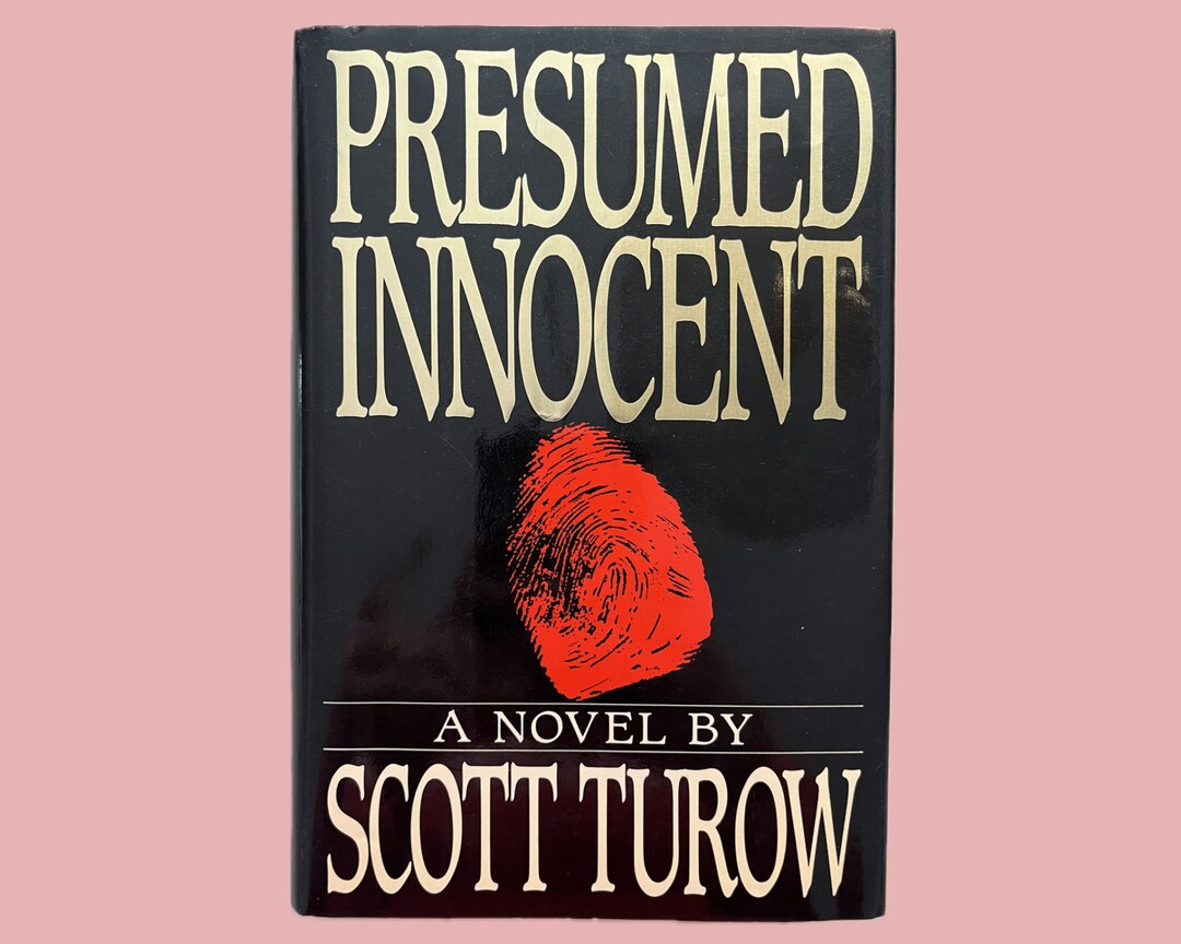 Presumed Innocent, Scott Turow First Edition, 1987 Like New - Etsy