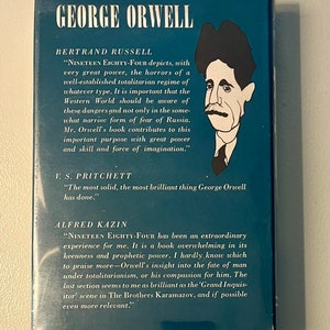 Nineteen Eighty-four 1984, George Orwell First American Edition, 1949 ...