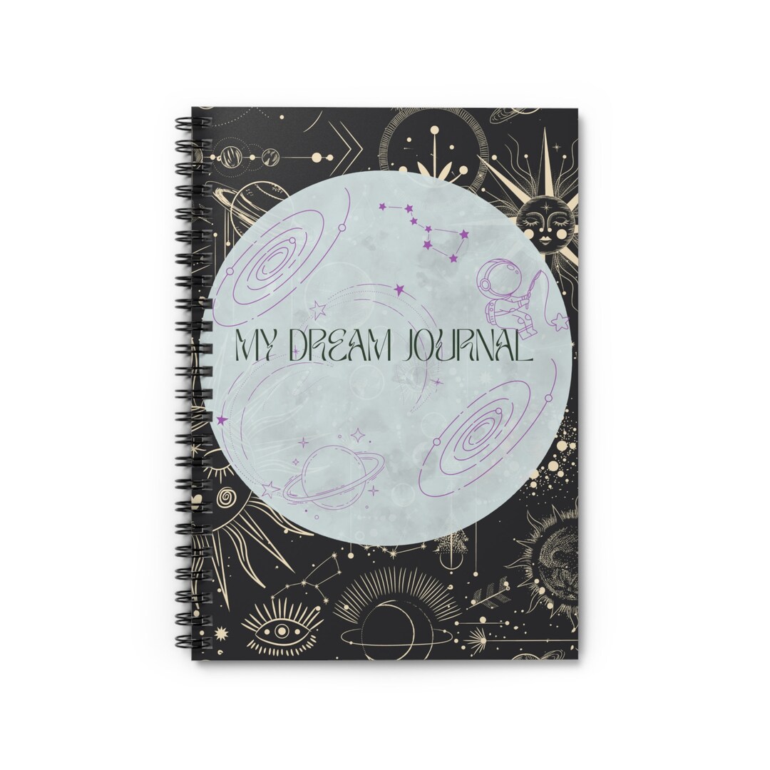 Spiral Notebook | My Dream Journal | 118 Ruled Line Journaling Pages ...