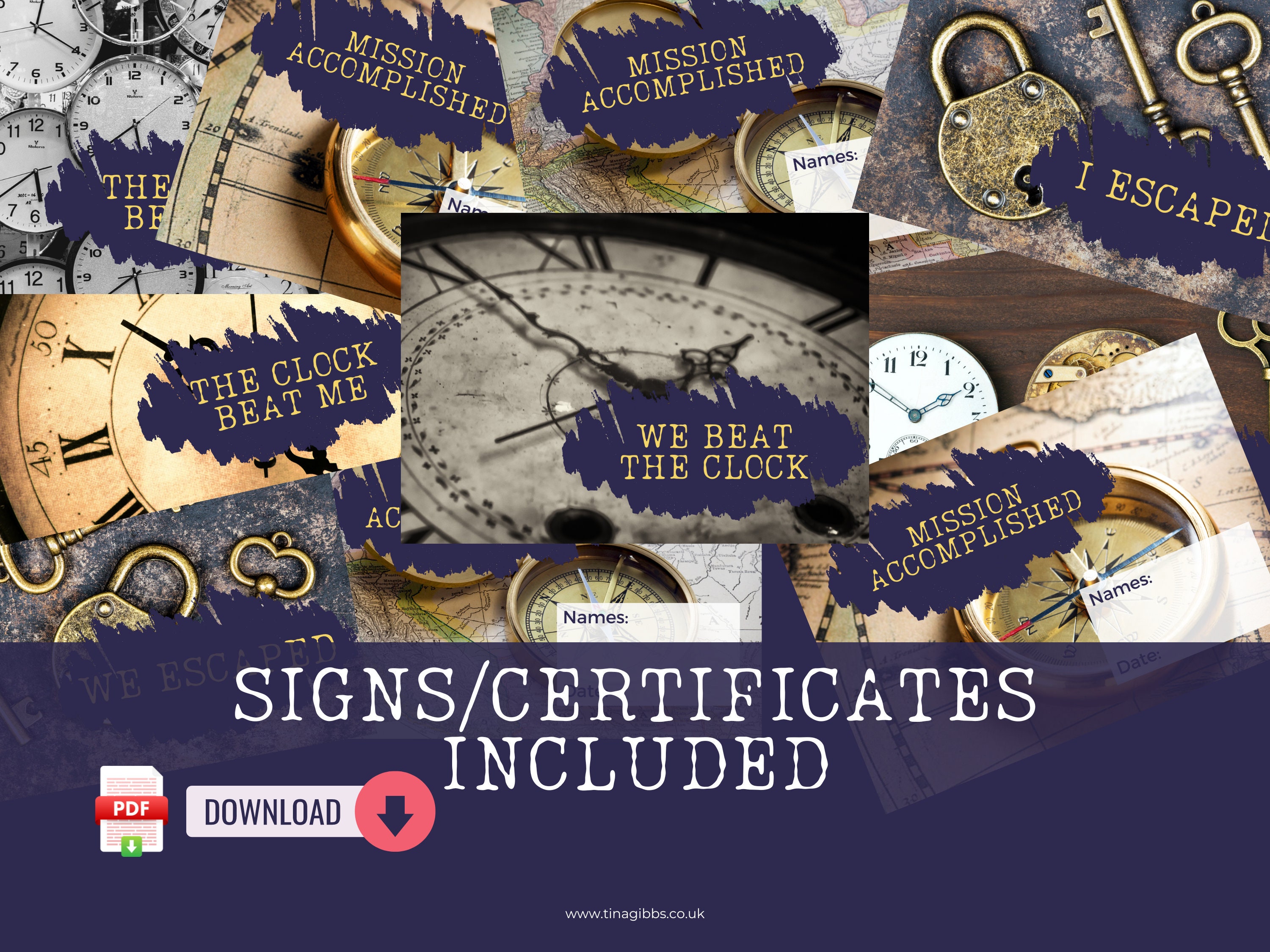 Missing Birthday Cake Escape Room: 6 Puzzle Printable Game (PDF) - Etsy