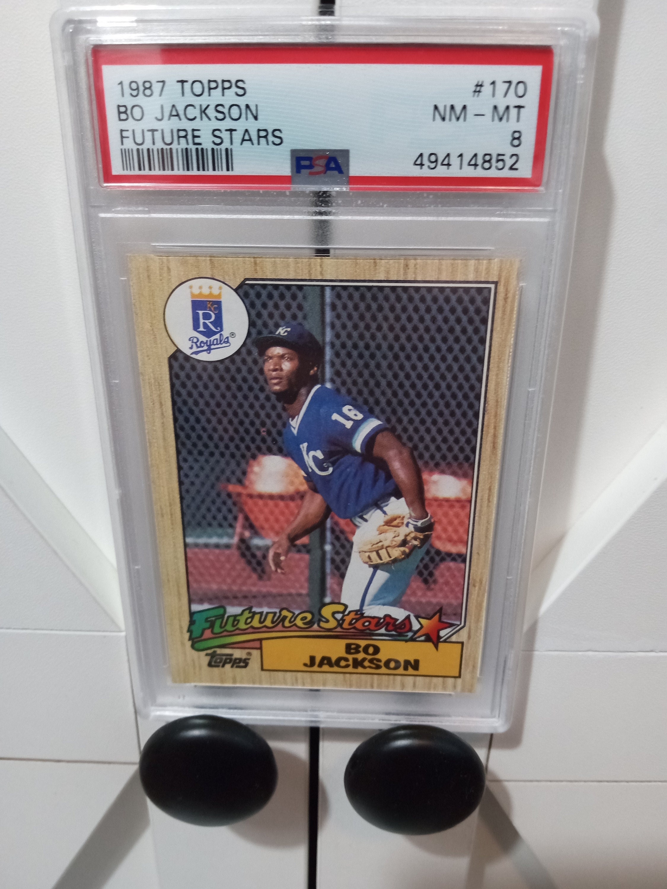 1987 Topps BO Jackson Future Stars PSA 8 - Etsy