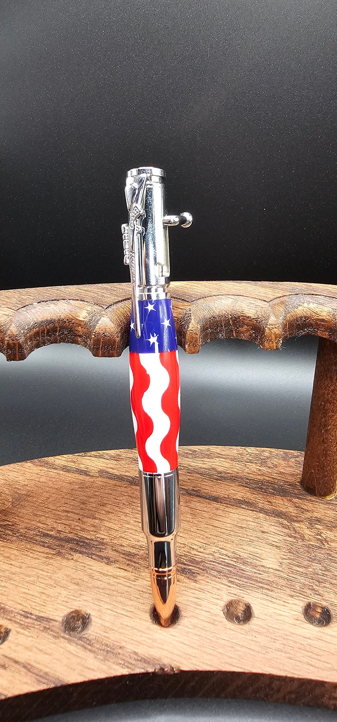 American Flag Bolt Action Pen - Etsy