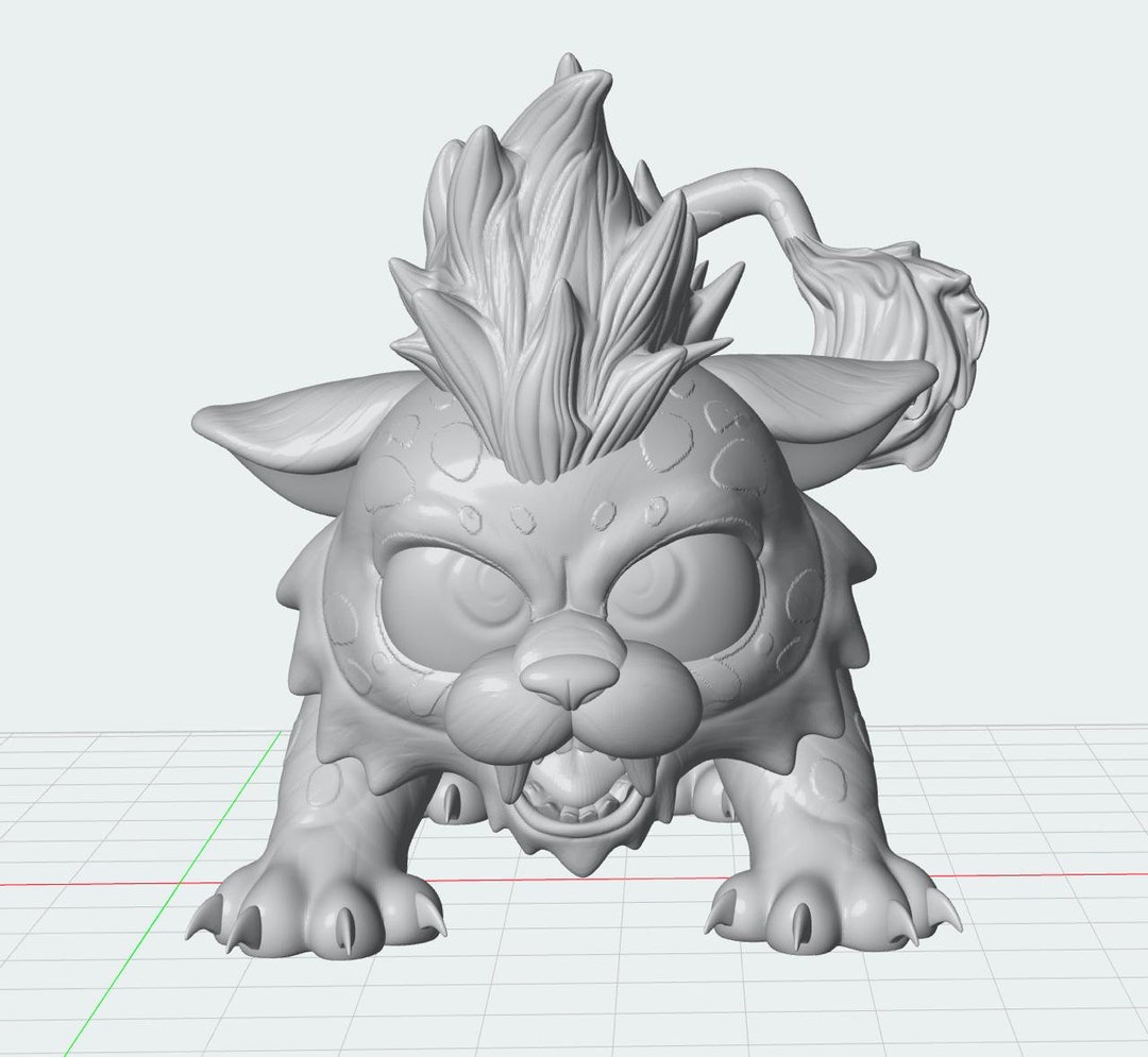 Sabertooth, Dragon Quest .stl - Etsy