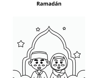 Ramadan Activity Book Eid Book Ramadan Coloring Book Muslim Kids ...
