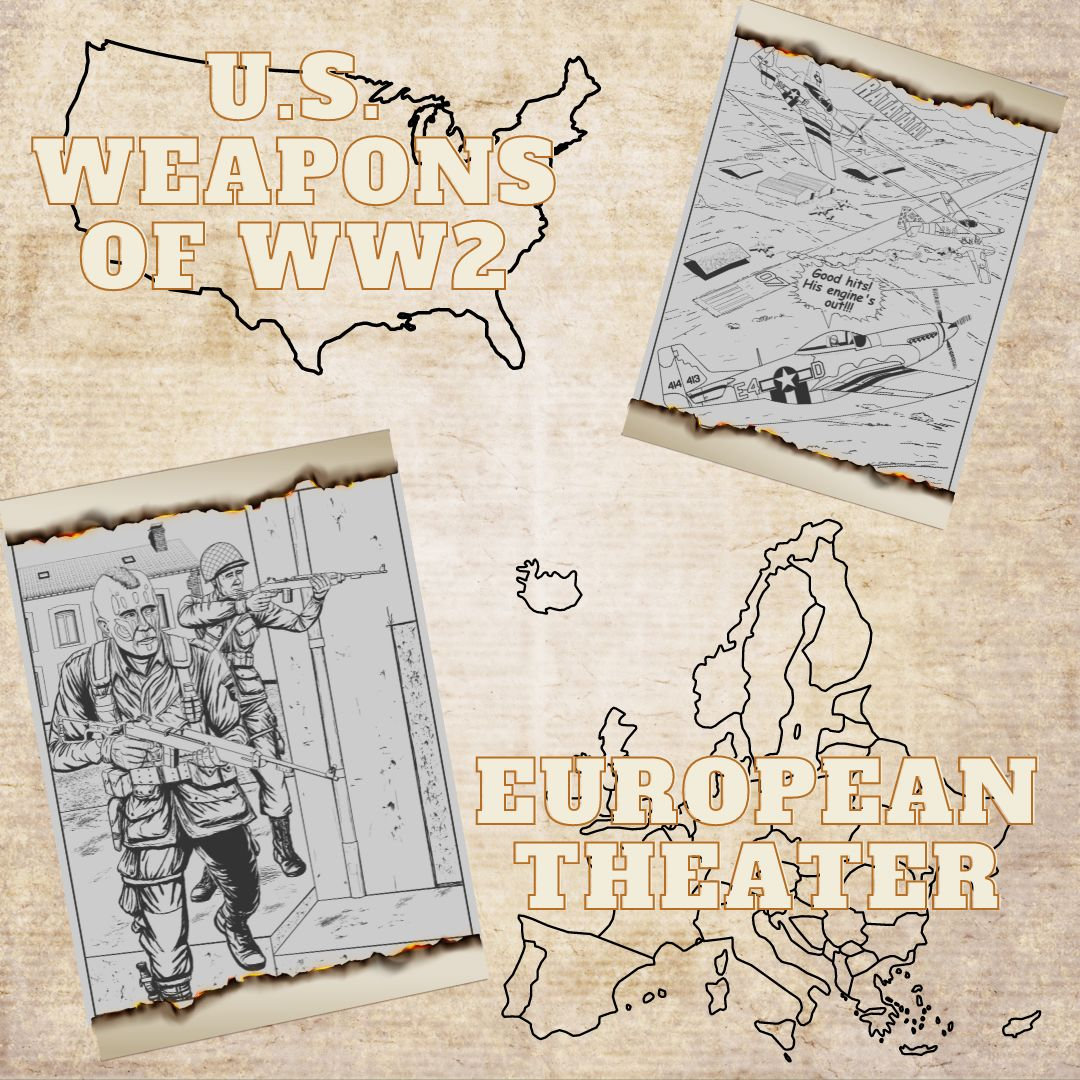 World War II Coloring Pages, Military Coloring, Aircraft, Planes, Tanks ...