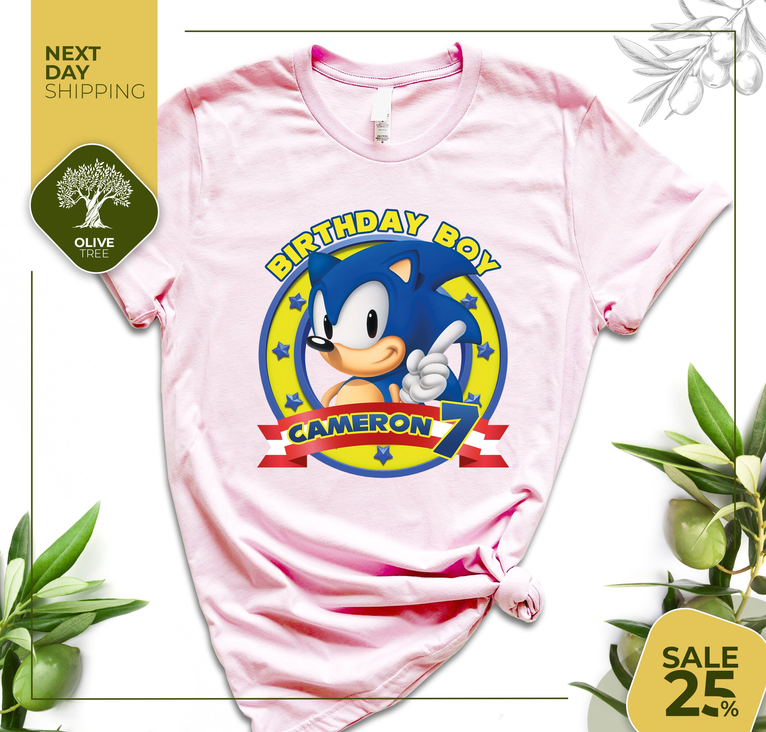 Birthday Shirt Family Birthday Shirt Sonic Birthday Shirt Sonic ...