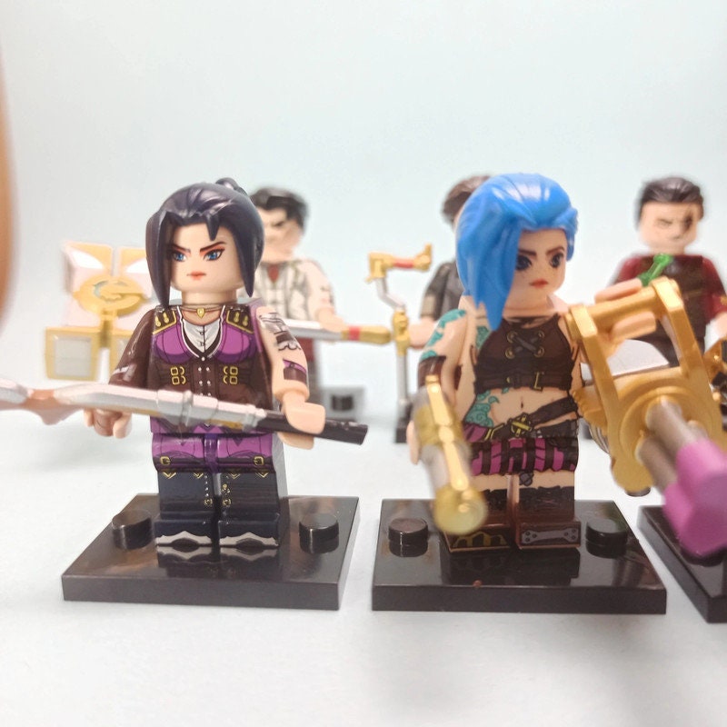 Arcane League of Legends Figurines - Etsy