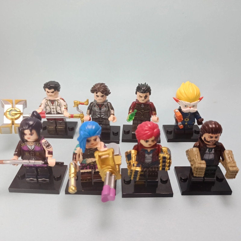 Arcane League of Legends Figurines - Etsy