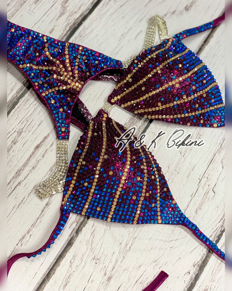 Competition Bikini Suit, NPC Bikini, Posing Bikini, IFBB Bikini ...