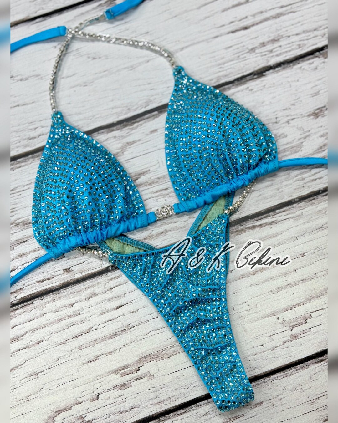 Blue NPC Bikini, Posing Bikini, IFBB Bikini, Wellness Competition ...