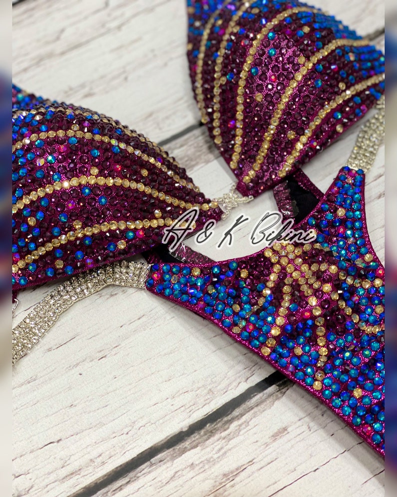 Competition Bikini Suit, NPC Bikini, Posing Bikini, IFBB Bikini ...