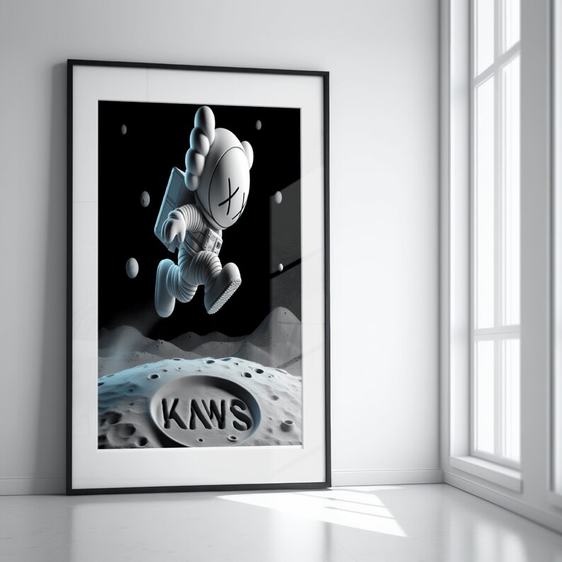 Kaws Poster Set of 3 Printable KAWS Graffiti Poster Kaws Hypebeast ...
