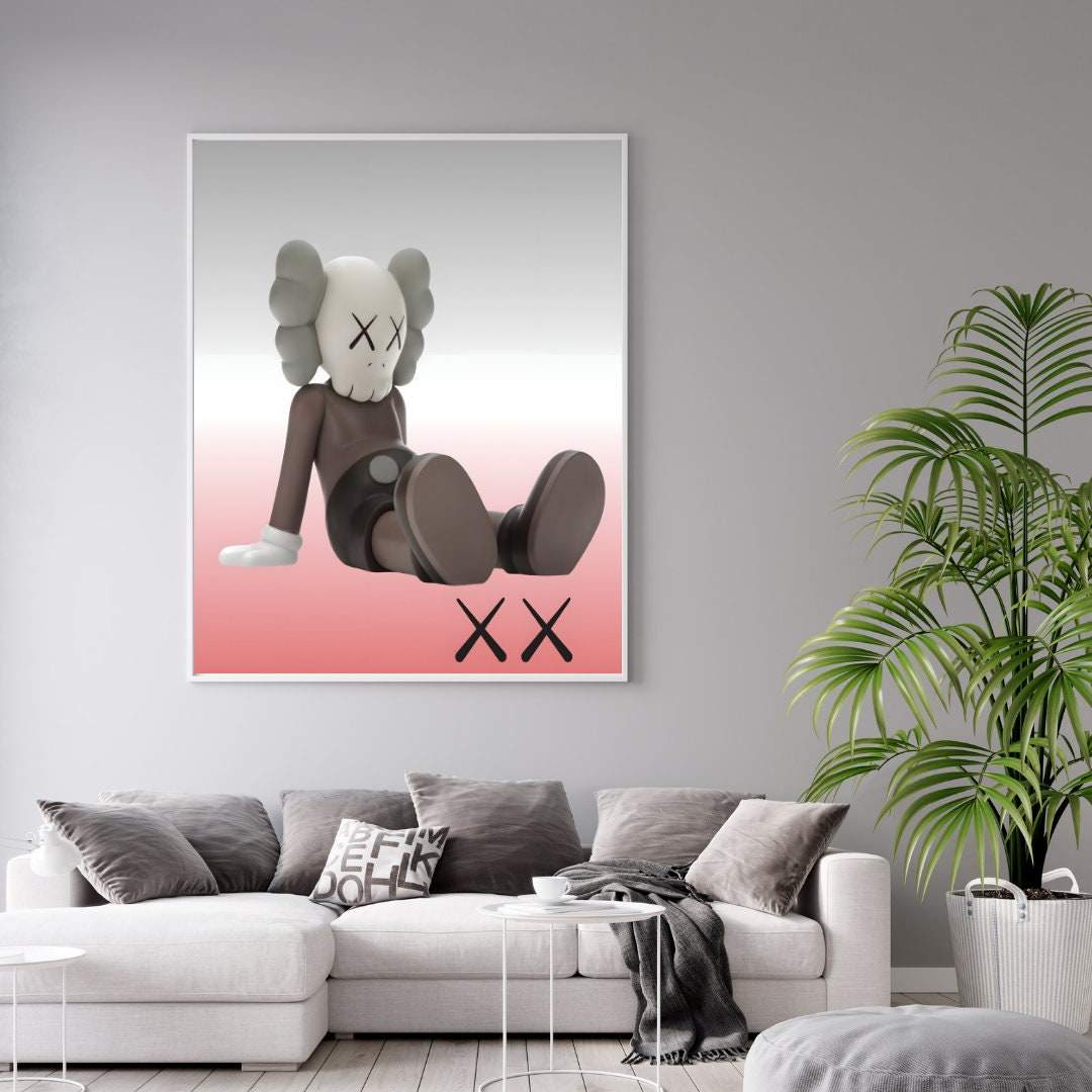 Kaws Hypebeast Toys Poster Printable KAWS Graffiti Poster Hypebeast ...