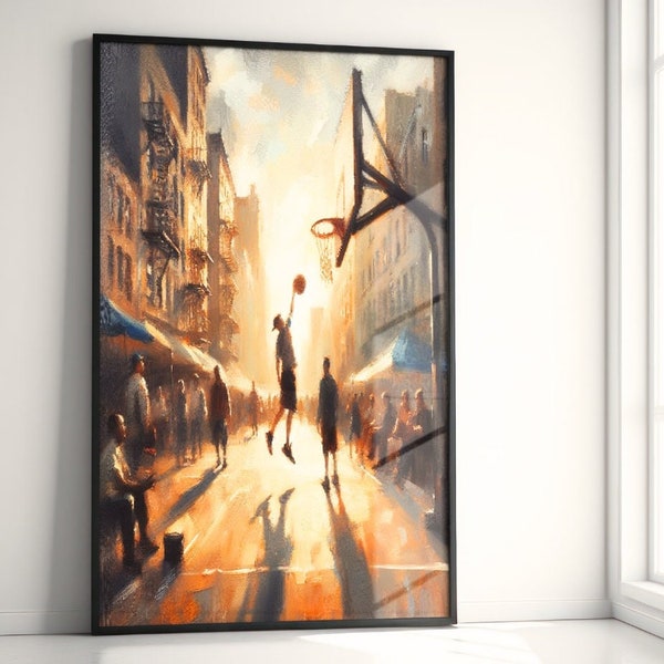 Basketball Print - Etsy