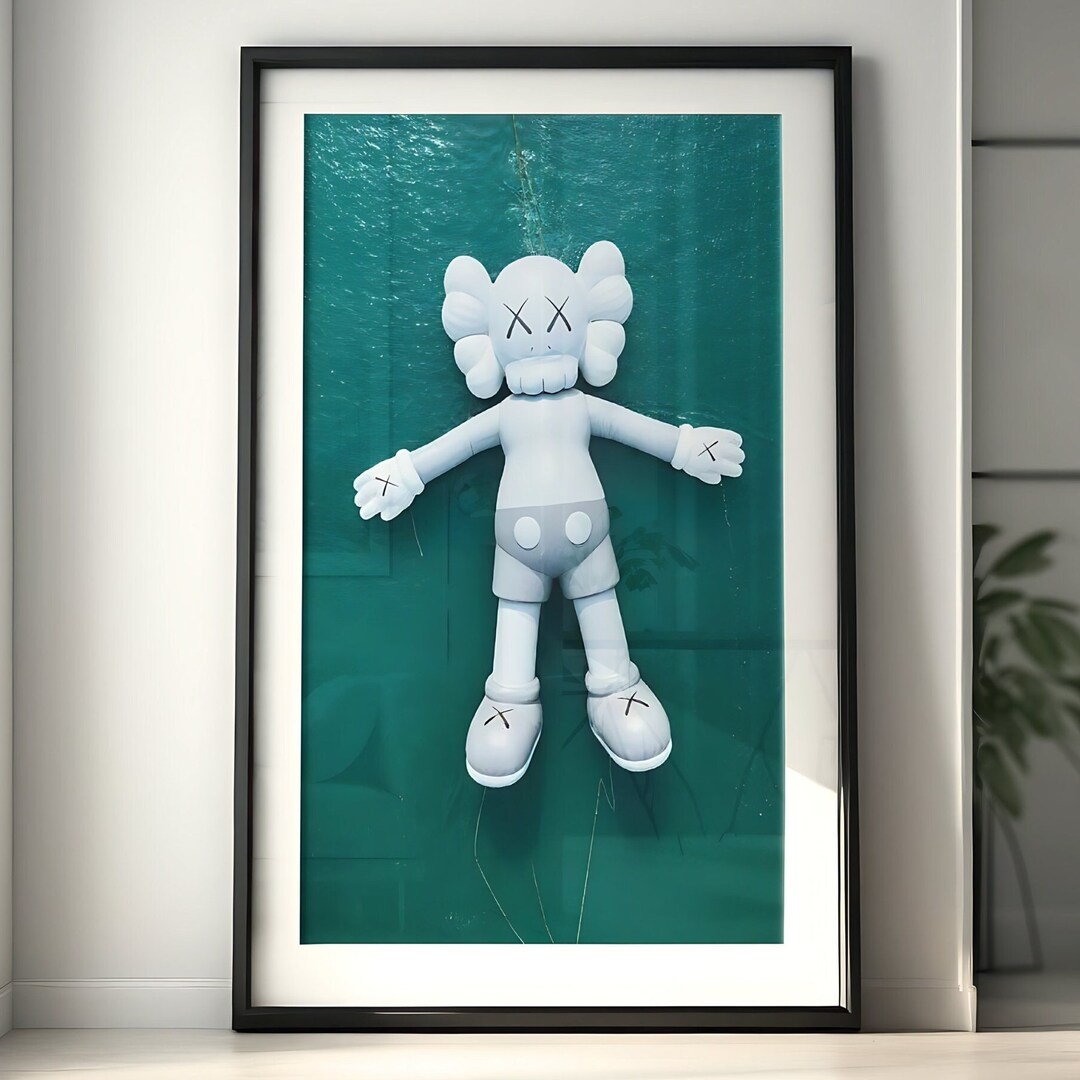 Kaws Hypebeast Toys Poster Printable KAWS Graffiti Poster Hypebeast ...