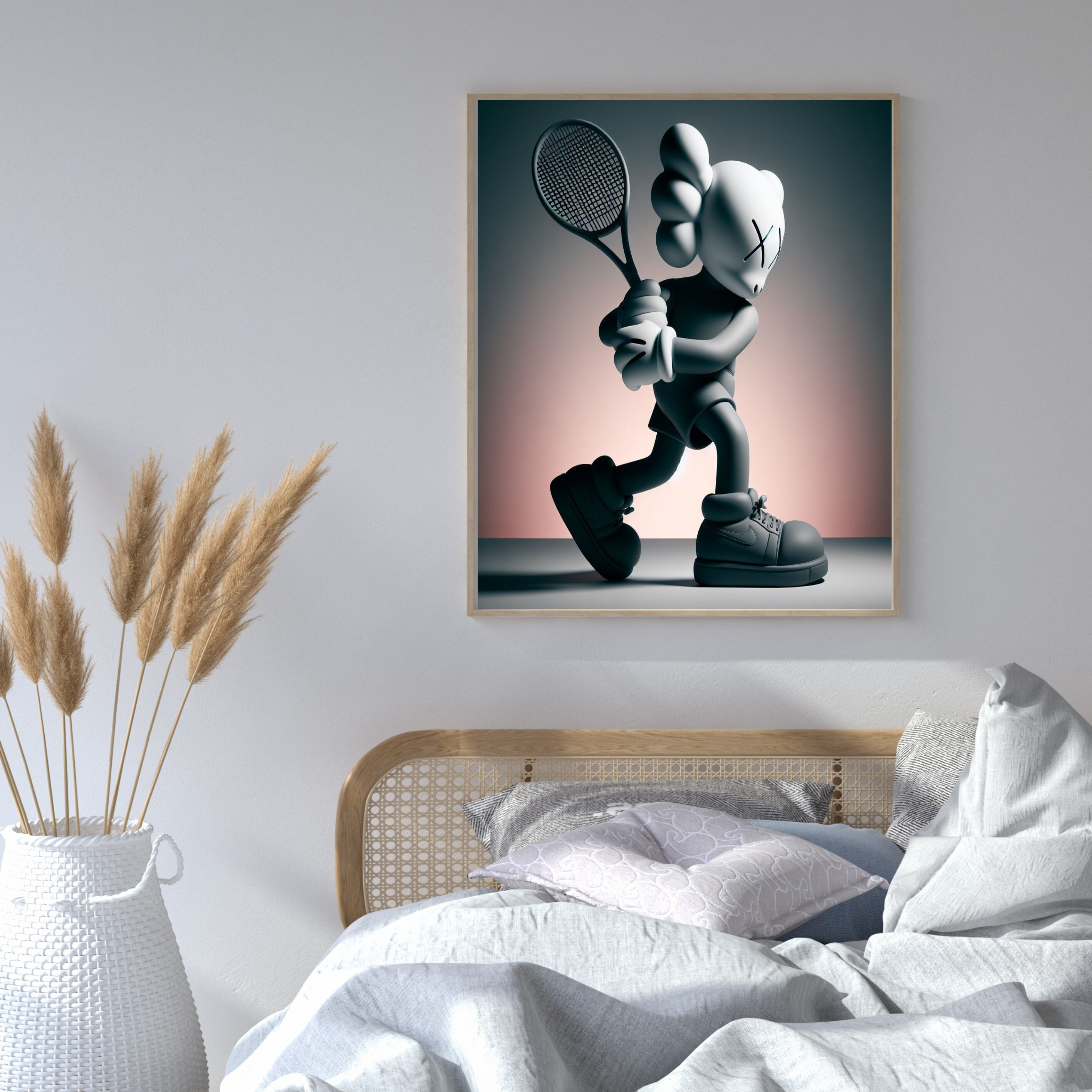 KAWS Poster Set of 3, Printables Minimalist Hypebeast Kaws Figure ...