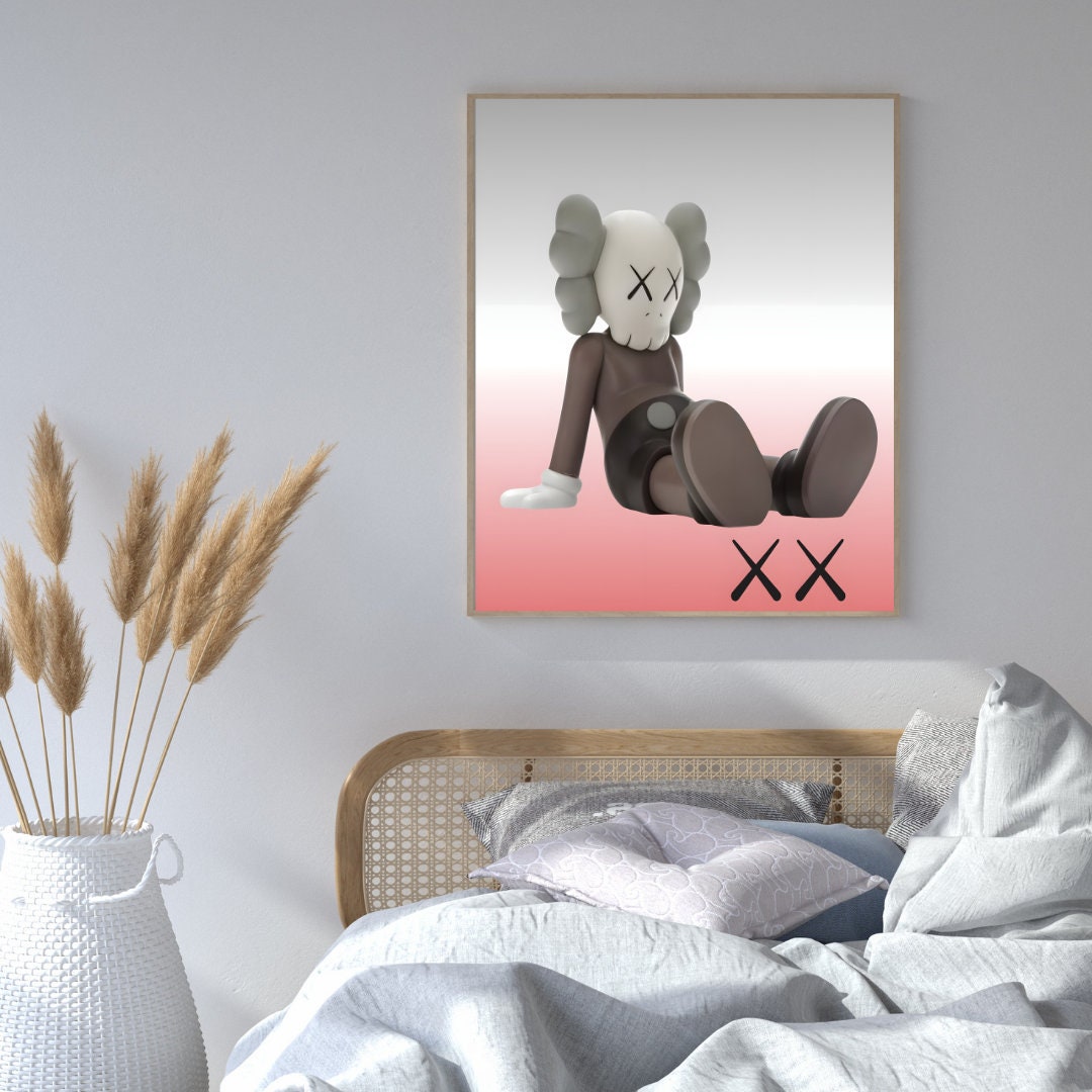 Kaws Hypebeast Toys Poster Printable KAWS Graffiti Poster Hypebeast ...