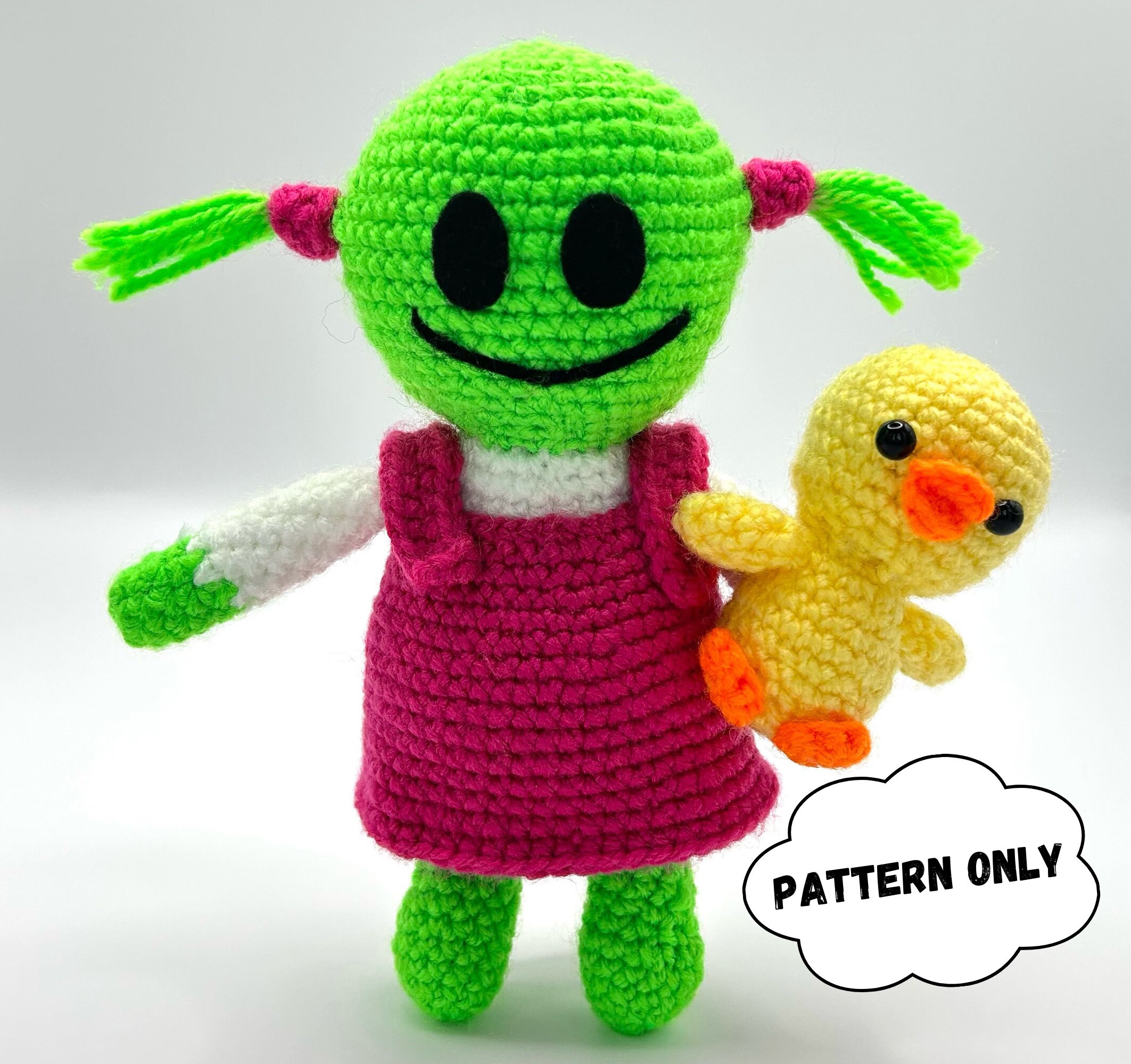 Mona From Nanalan Crochet Digital PATTERN PDF, Amigurumi Doll Plushie, - Etsy UK