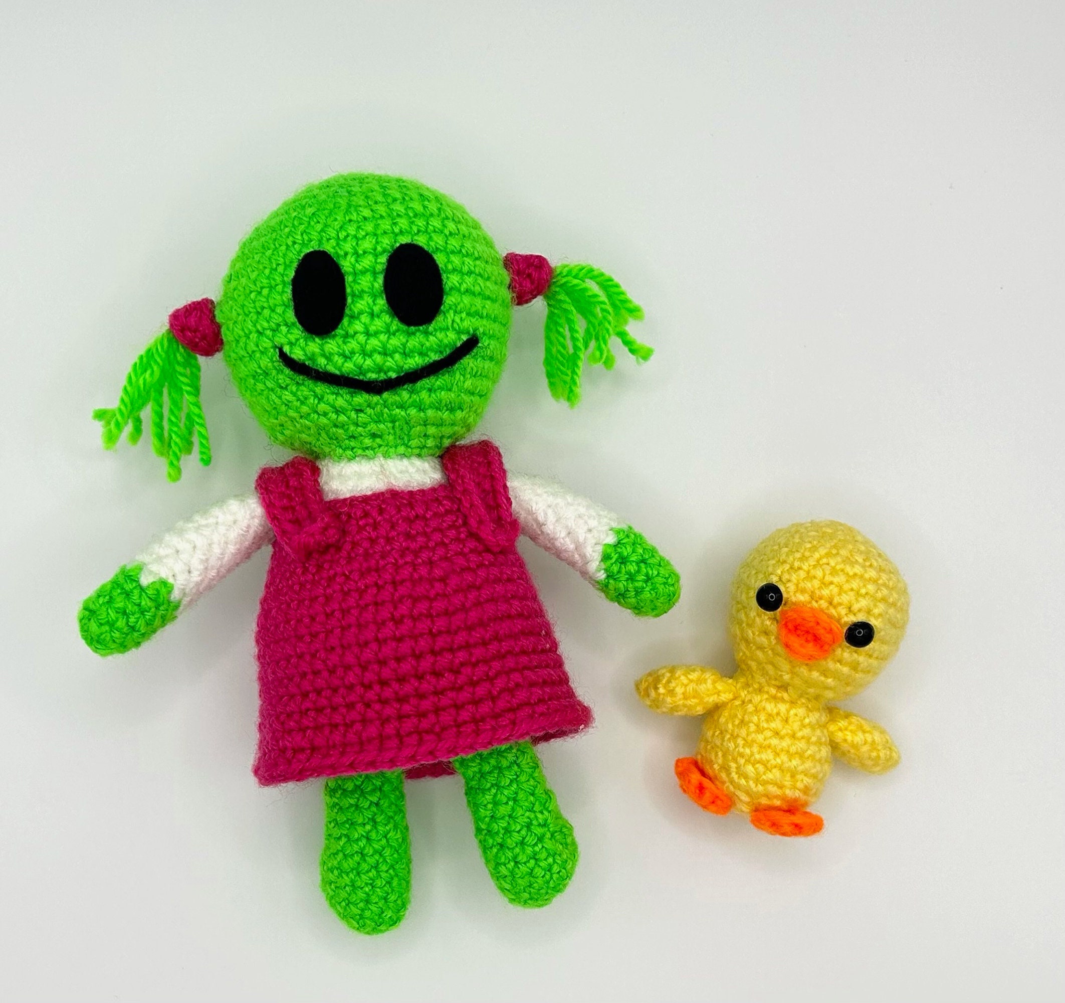 Mona From Nanalan Crochet Digital PATTERN PDF, Amigurumi Doll Plushie ...