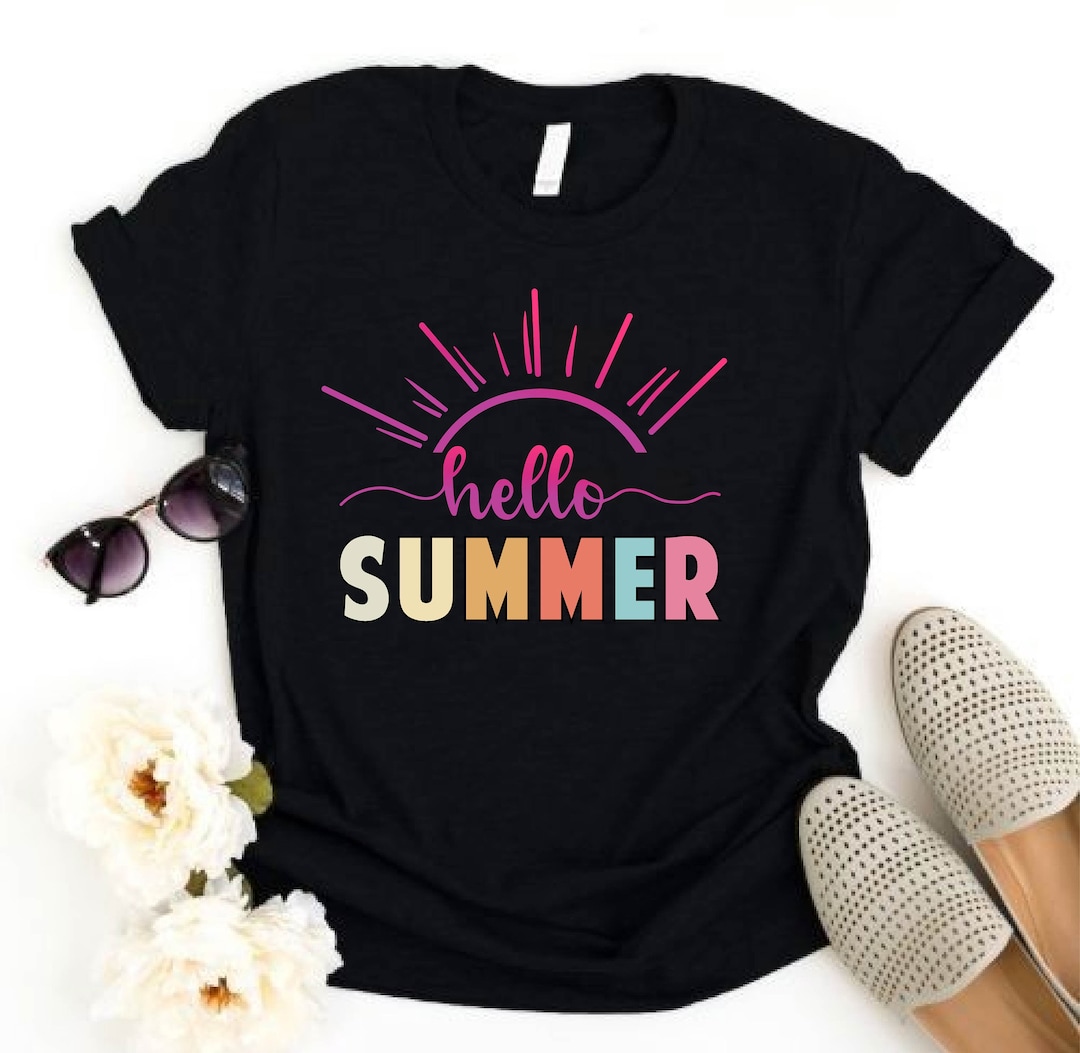 Hello Summer SVG, Summer Svg, Summer T-shirt Svg, Summer Svg Designs ...