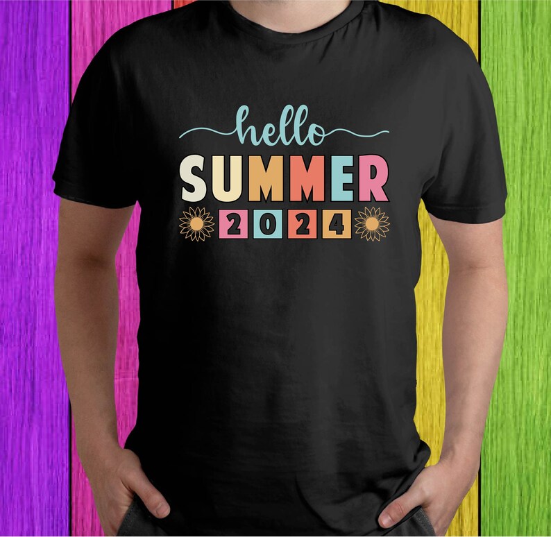 Hello Summer 2024 SVG, Summer Vacation Svg, Summer Camp Svg, 2024 ...