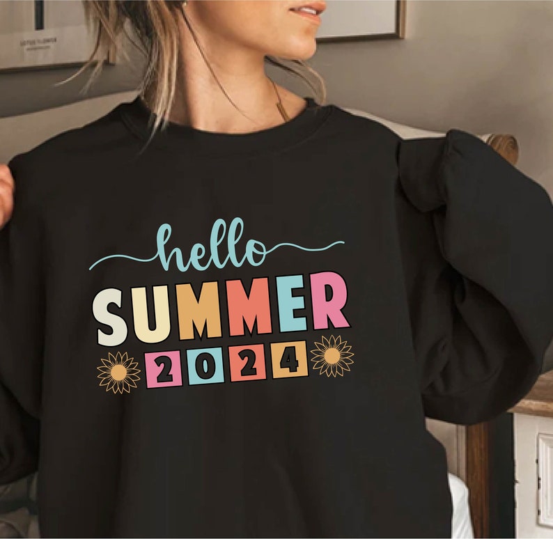 Hello Summer 2024 SVG, Summer Vacation Svg, Summer Camp Svg, 2024 ...