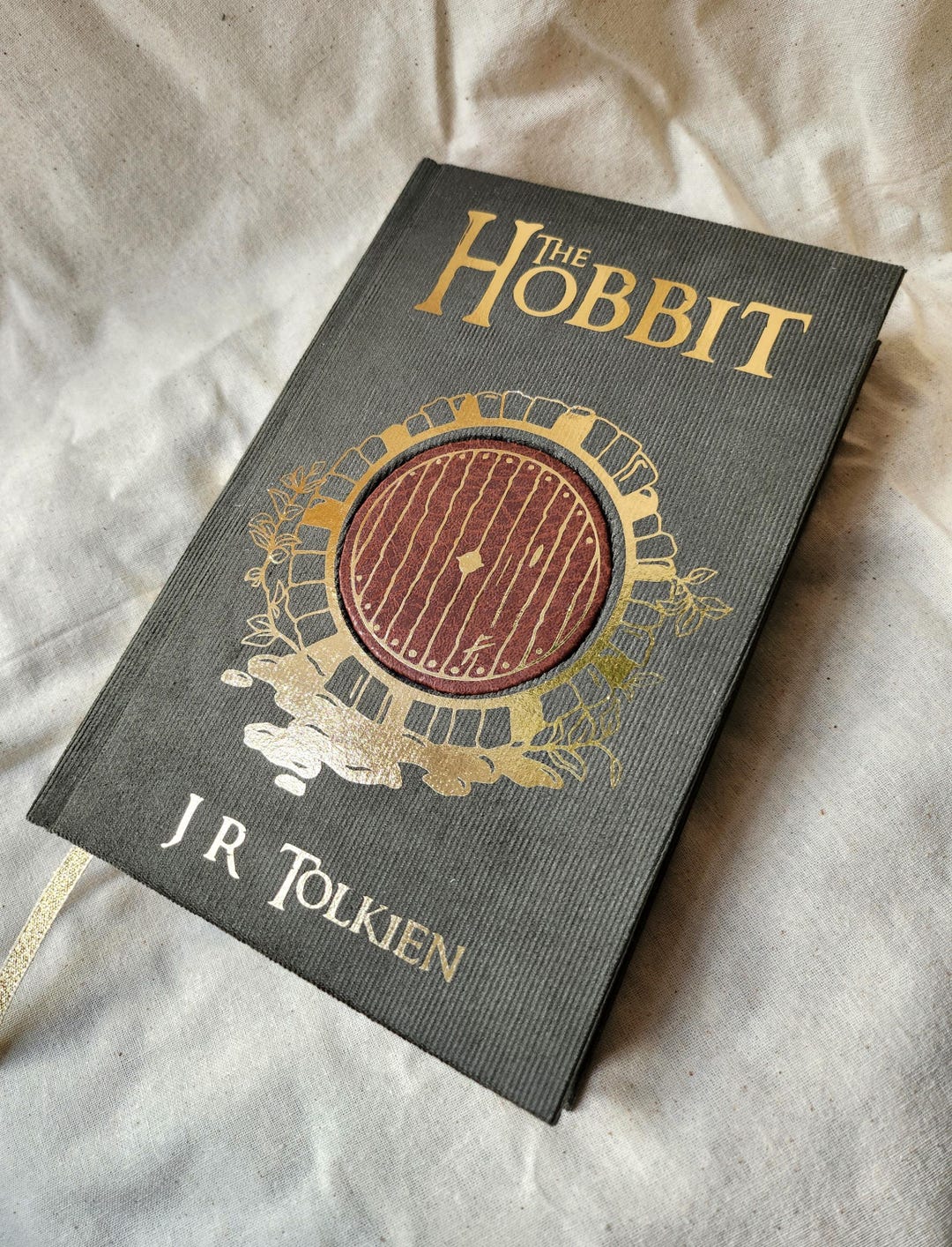 The Hobbit by JR Tolkien Rebound Hardcover Book - Etsy