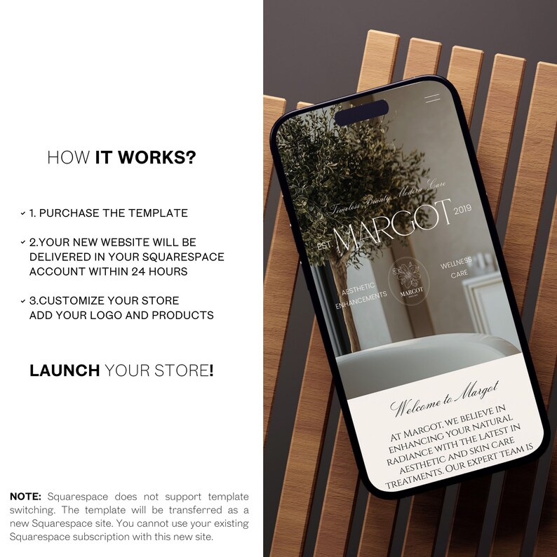 Squarespace Template for Nurse Injectors and Medspa – Aesthetic Website ...