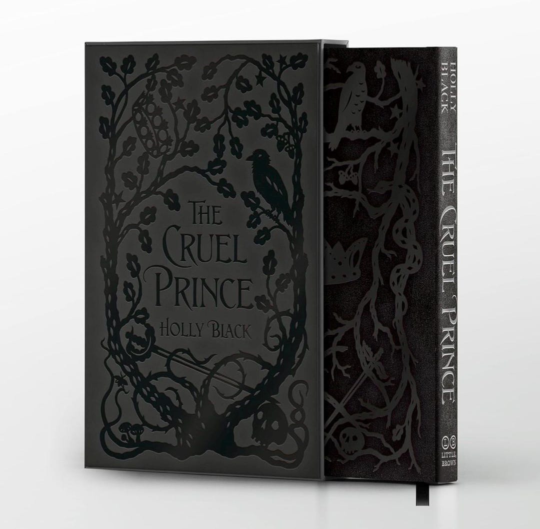 The Cruel Prince Collector's Edition Hardcover: Velvet Cover, Ribbon ...