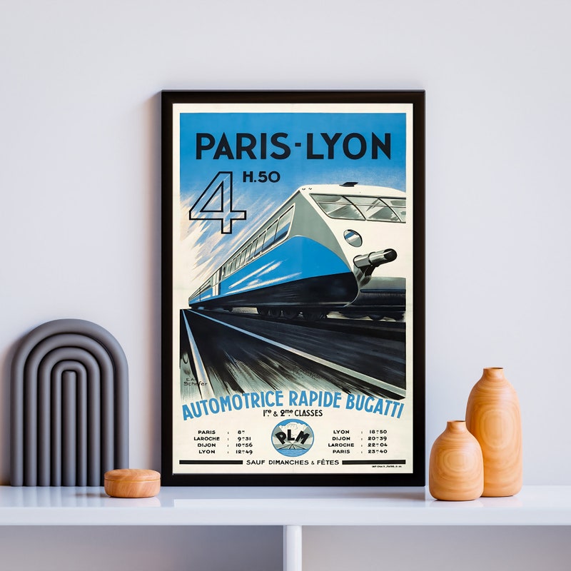 Train Poster - Etsy