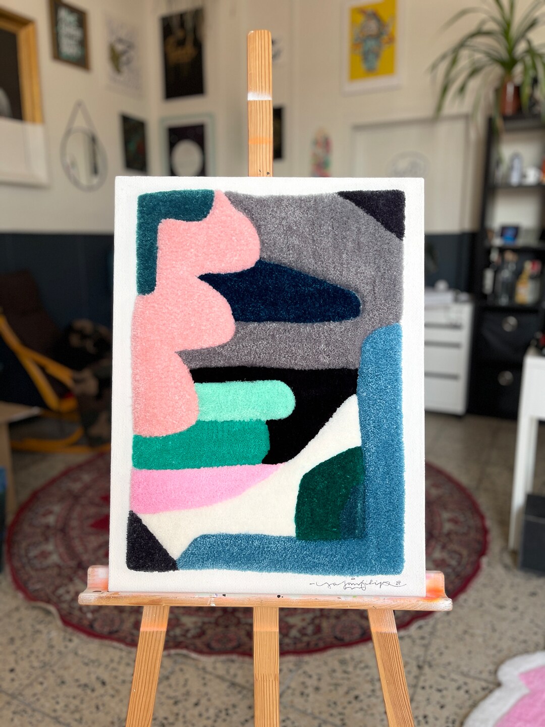 Tufted Canvas - Etsy