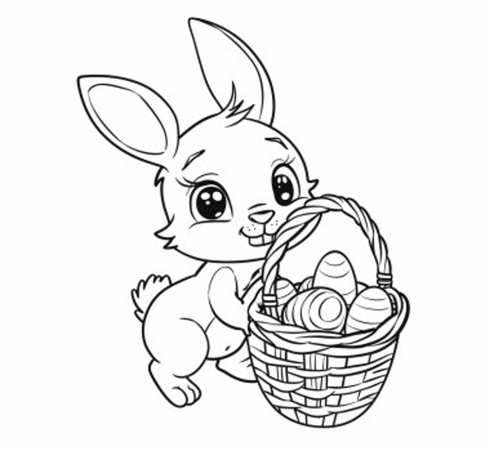 12 Easter Coloring Pages - Etsy