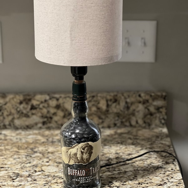 Buffalo Trace Bourbon Lamp - Etsy
