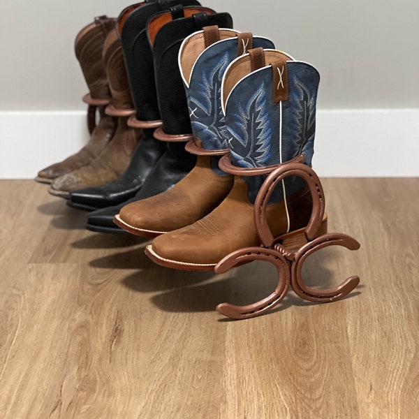 Horseshoe Boot Rack - Etsy