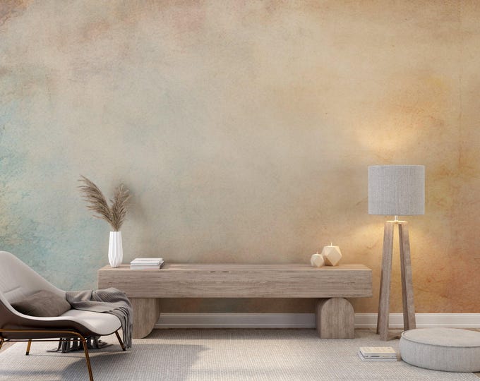 Venetian Bronze Stucco Wallpaper Modern Industrial Peel and Stick Faux ...