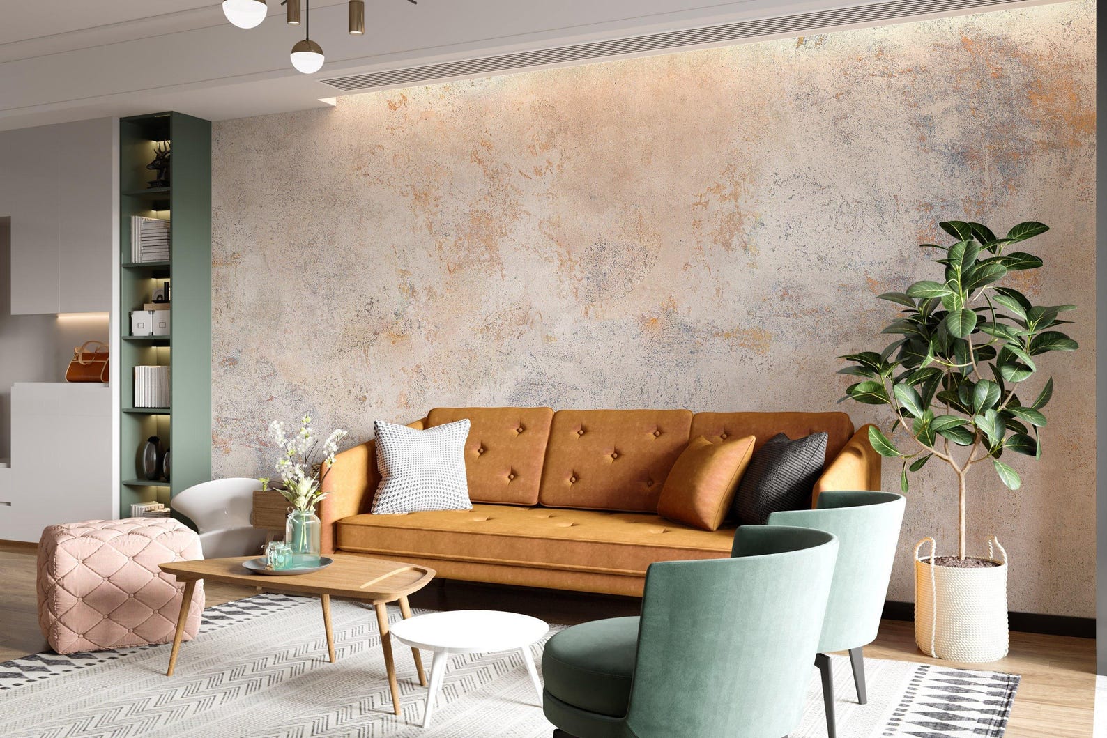 PERFECT Vintage Concrete Wallpaper | Obsolete Stone Wallpaper | Grunge ...