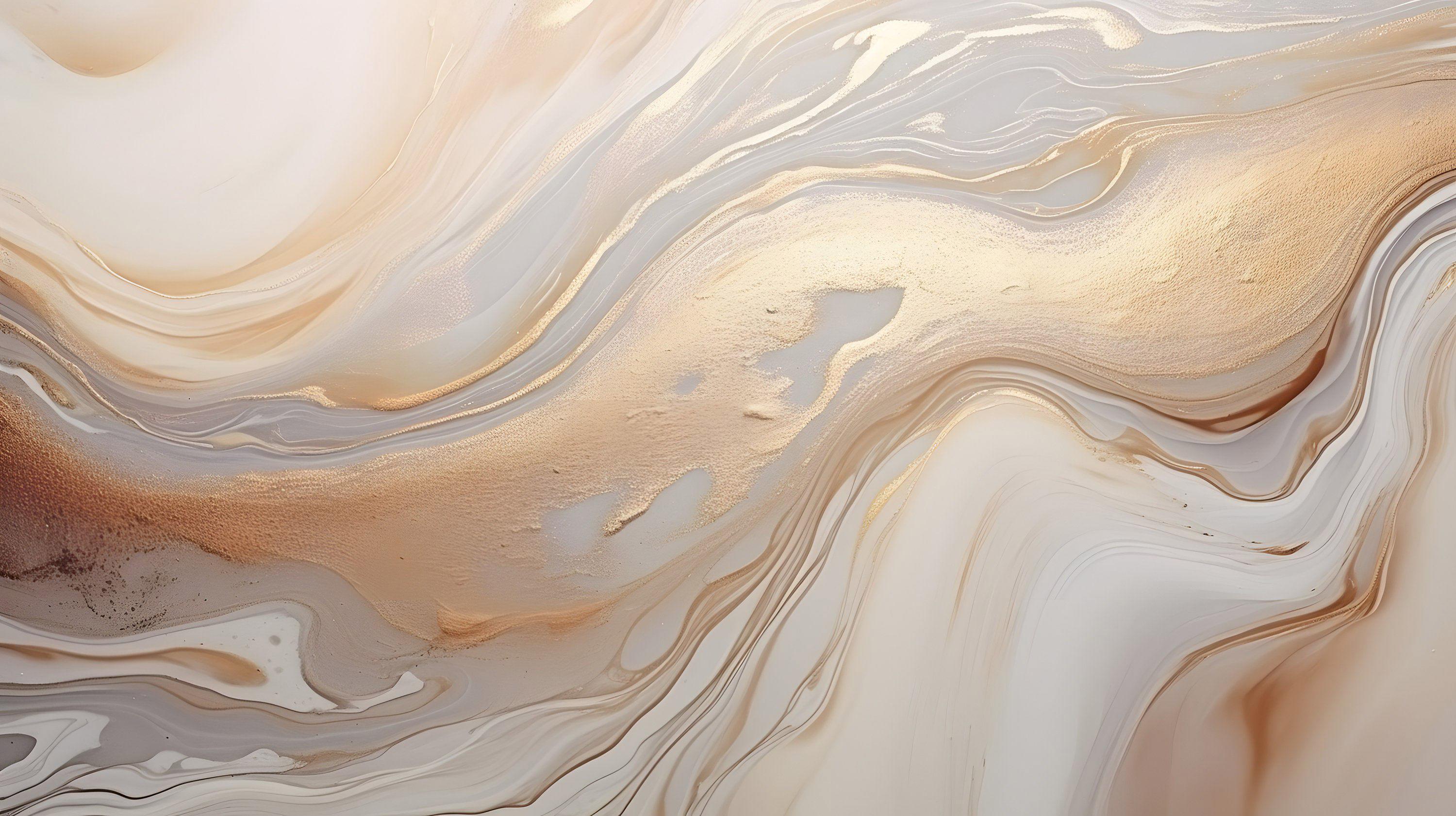 Natural Gold Marble Wallpaper | Modern Abstract Gold Mural | Luxury ...