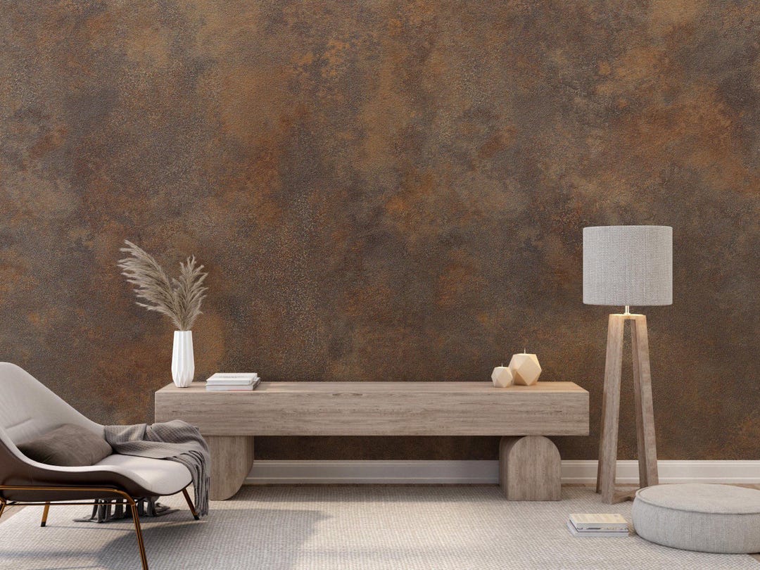 VINTAGE Concrete Wallpaper | Cracked Obsolete Stone Mural | Faux ...