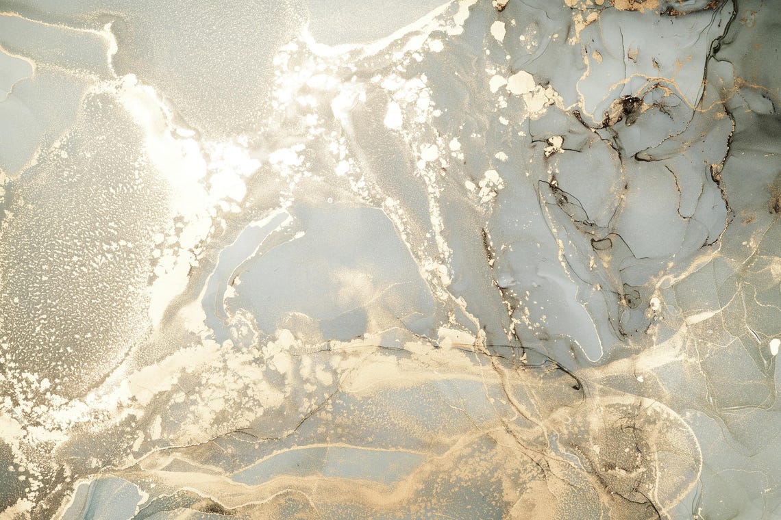 MODERN Gold Marble Wallpaper | Soft Abstract Gold Mural | Luxury ...