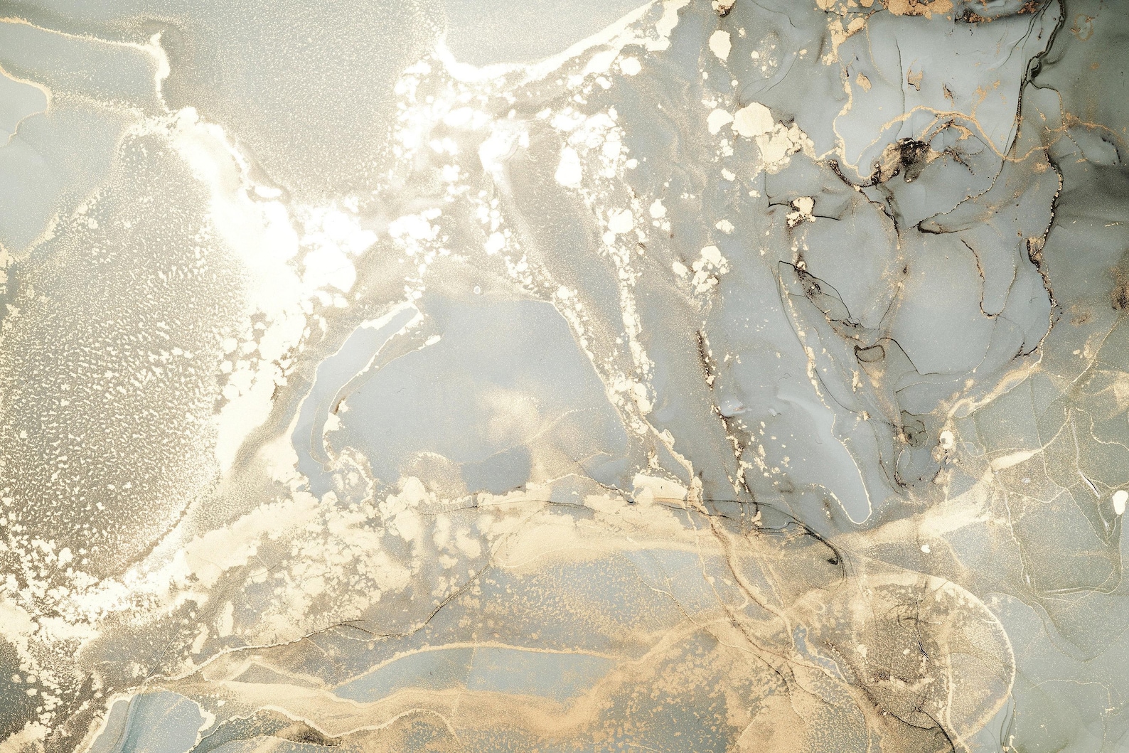MODERN Gold Marble Wallpaper | Soft Abstract Gold Mural | Luxury ...