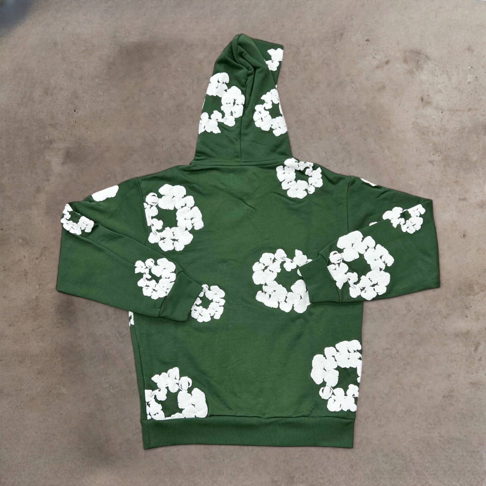 Denim Tears Green the Cotton Wreath Hoodie Unisex Jumper Pullover ...